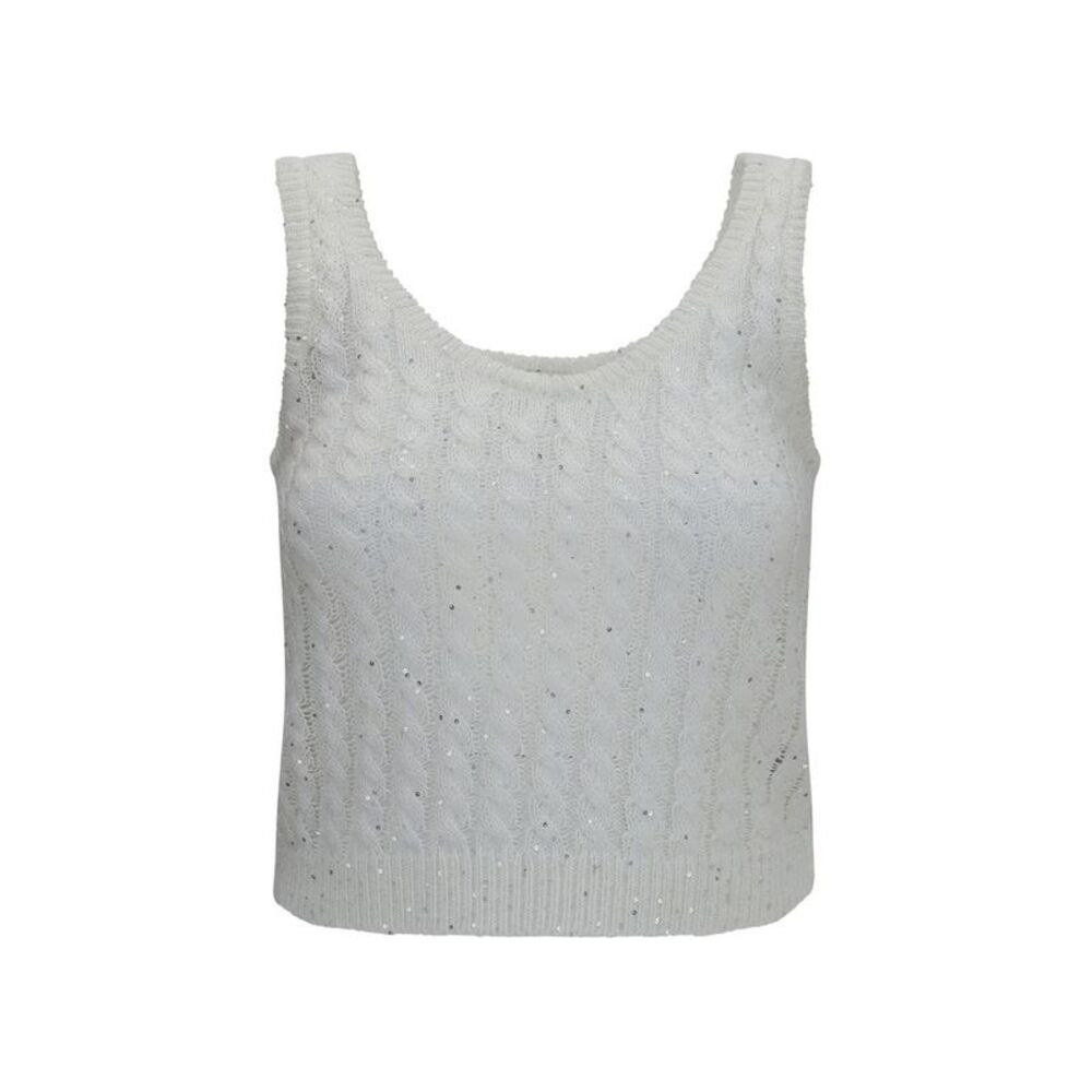 Brunello Cucinelli | Tops | Brunello Cucinelli White Linen Tank Womens ...